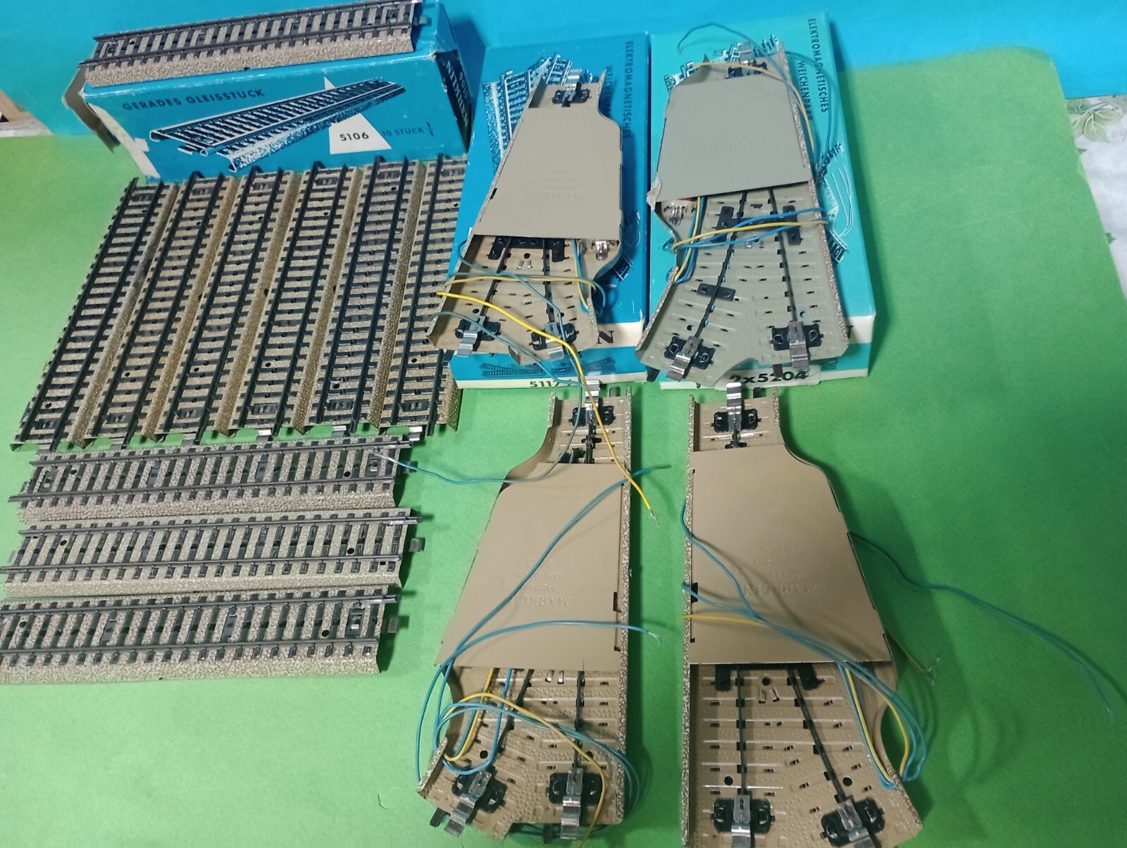 MARKLIN SCAMBI ELETTRICI 5117 +5202 5106 DRITTi HO in metallo | eBay