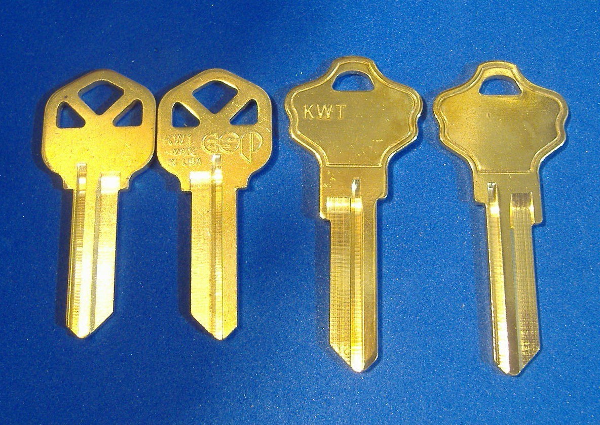 LOT OF 35 MOST POPULAR KEY BLANKS HOME AND OFFICE KWIKSET SCHLAGE ARROW ...