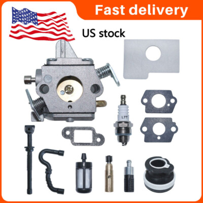 For Stihl MS180C MS170 MS180 017 018 Chainsaws Air Filter Carburetor ...