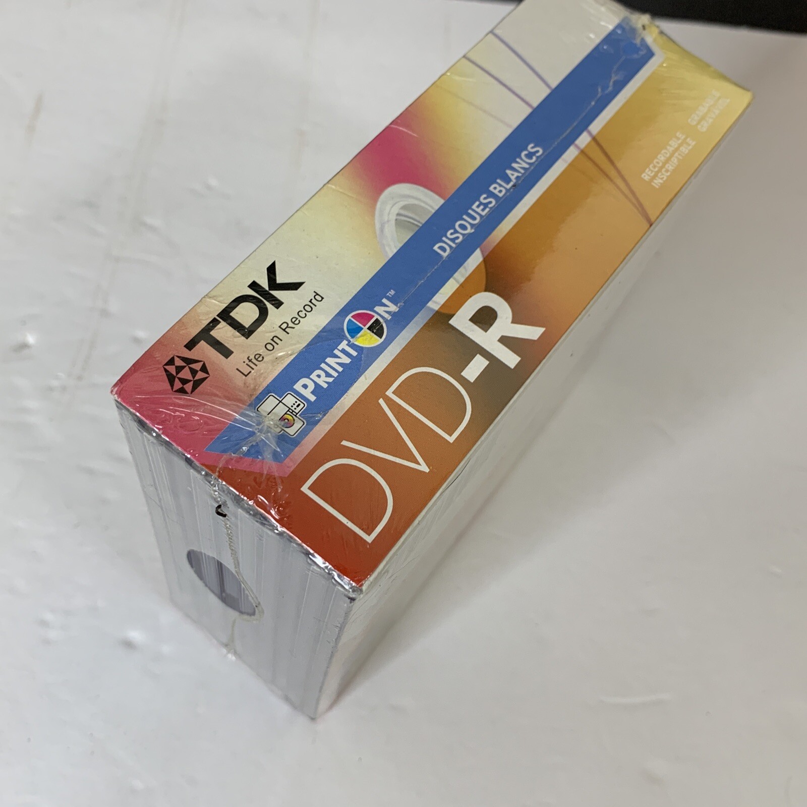 Genuine TDK (1-16X) 4.7GB Pack of 10 Blank White Discs DVD-R, New ...