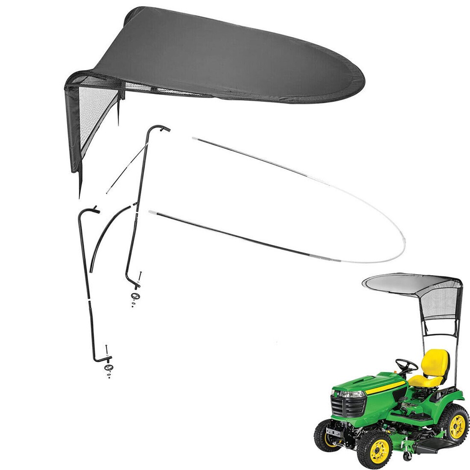 Riding Mower Sun Canopy LP68122 for John Deere 100/S200 Lawn Tractor ...
