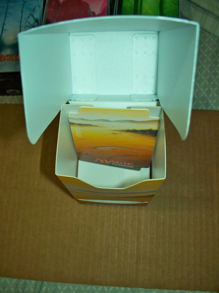 MTG Magic 5x Ultra Pro Mana Deck Box Unhinged Land Art Full Set 80+ w ...