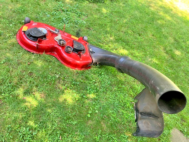 Toro timecutter 42" grass catcher chute ss4225 75740 bagger attachment ...