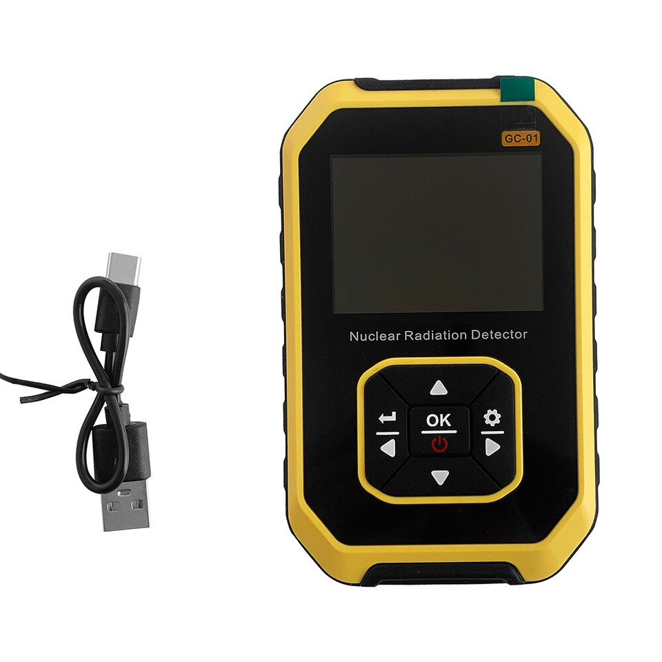 Geiger Counter Nuclear Radiation Detector Handheld Y β X-ray Monitor ...
