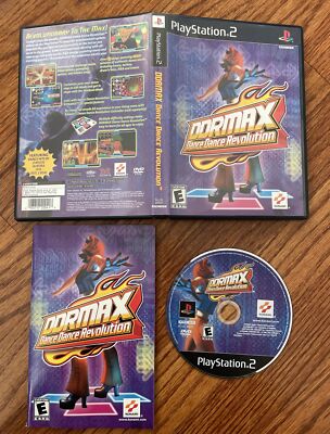 DDR Max Dance Dance Revolution PS2 Playstation 2 Complete With Manual ...