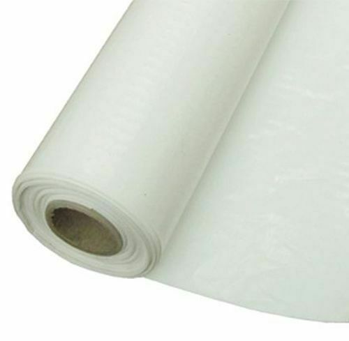 White Polythene Plastic Roll 2m X 200m X 30mu for sale online | eBay