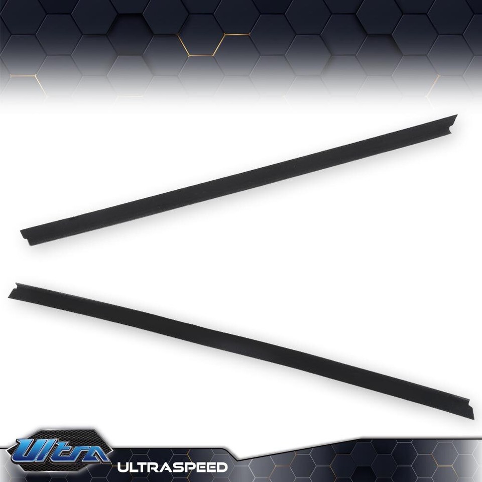 Inner & Outer Window Sweep Felt Seal Weatherstrip 4 Pc Kit Fit For ...