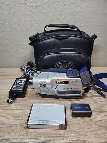 Sony Handycam Vision CCD-TRV318 Video hi8 Camcorder 560X Steady Shot ...