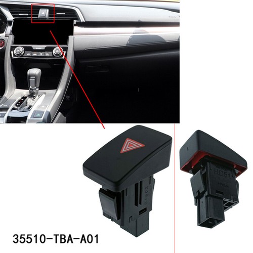 New For 16-22 Honda Civic Center Console Danger Emergency Switch 35510 ...