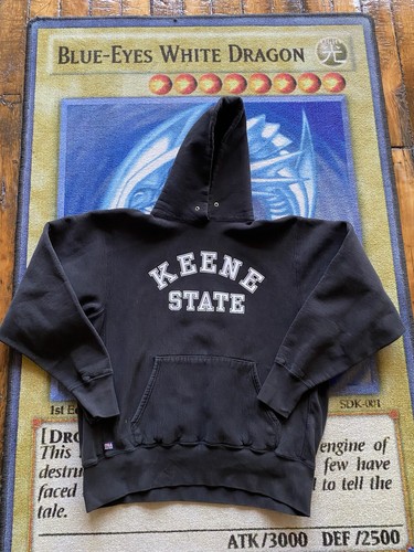 Vintage Keene State College Reverse Weave Hoodie XL Cotton Exchange ...