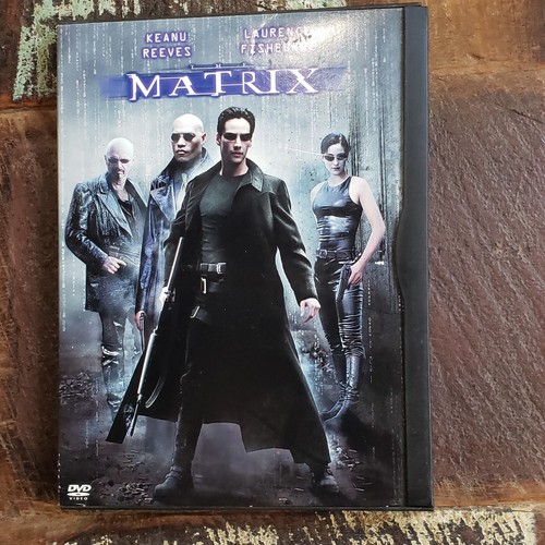 The Matrix (DVD, 1999) Snap Case The Original Keanu Reeves 85391773726 ...