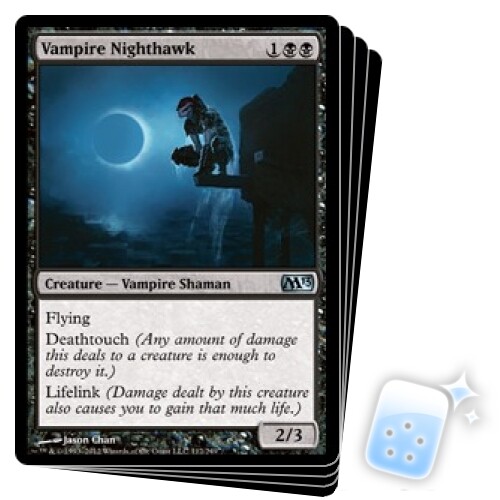 VAMPIRE NIGHTHAWK X4 2013 Core Set M13 Magic MTG MINT CARD | eBay