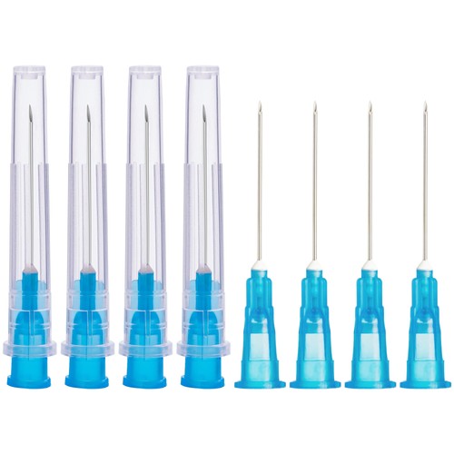 23 Gauge 1 Inch Needle 100-Pack,Injection Needles Luer Lock 23G 1 (25MM ...