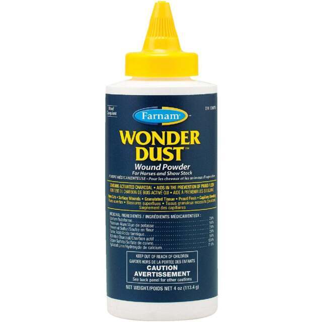 Wonder Dust Wound Dressing Powder and Blood Coagulant Horses and Show ...