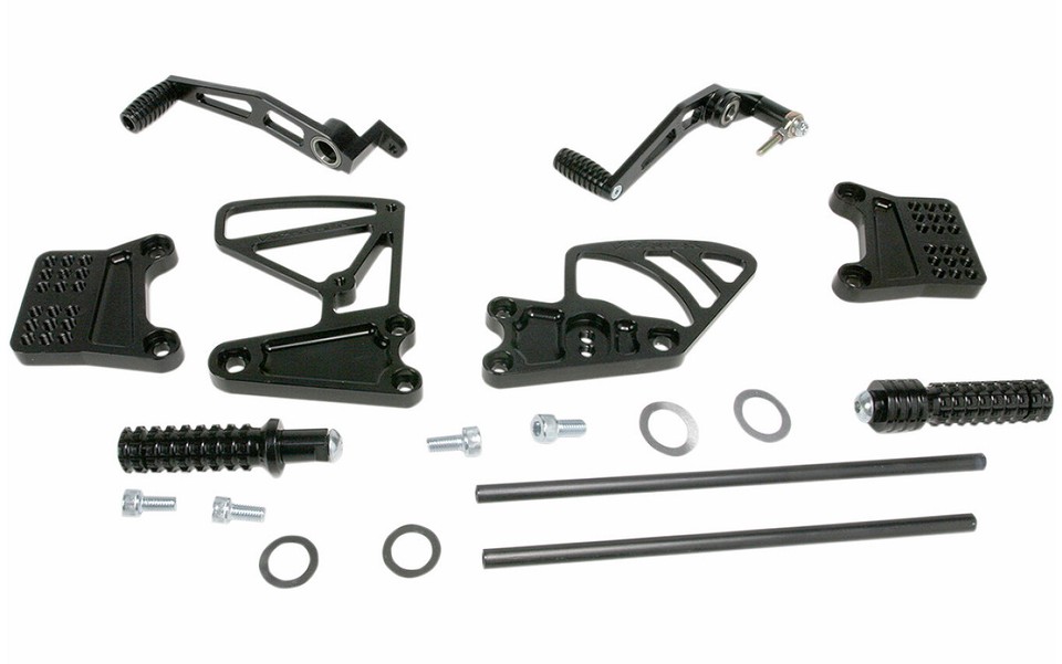 Vortex Original Black Rearsets for '99-05 YZF-R6 (RS602K) | eBay