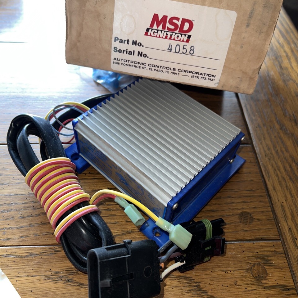 MSD 4058 electronic LPG Automatic spark Timing recurve Computer ...