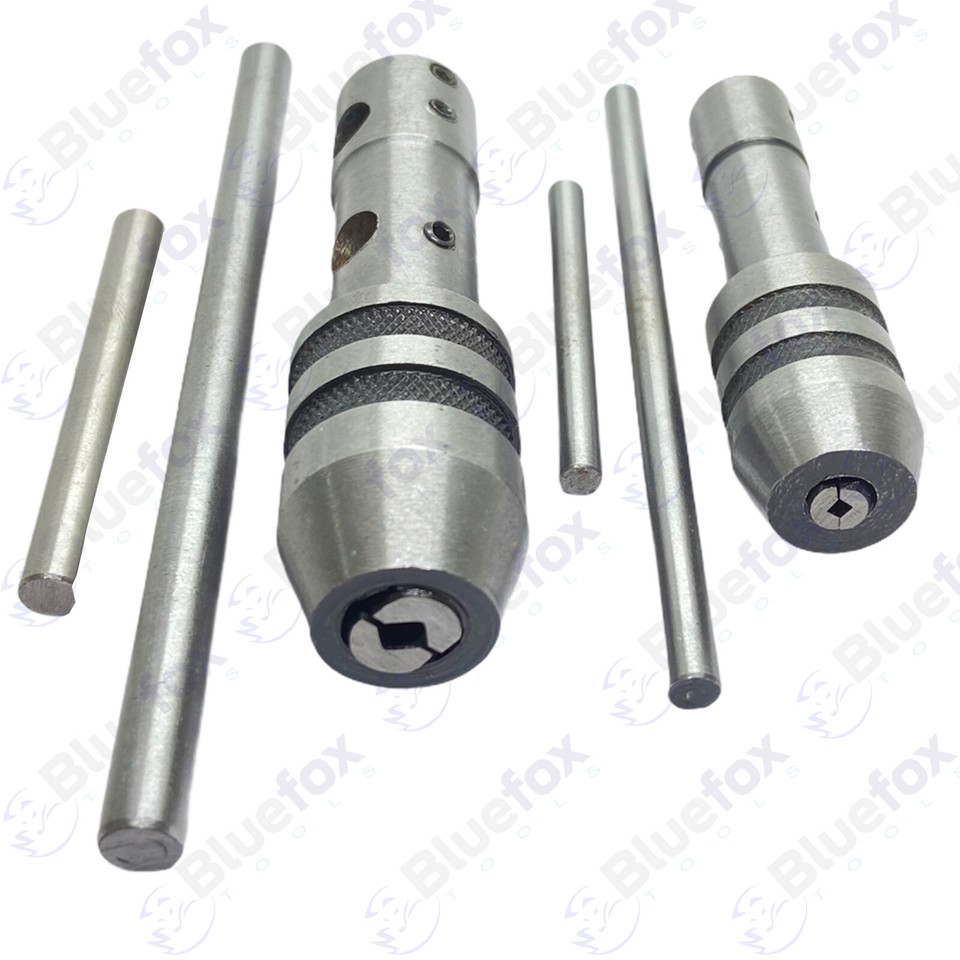 2 Pcs Pilot Spindle Tap Wrench Capacity 1/16" Inch To 1/2" Inch 1.5mm ...