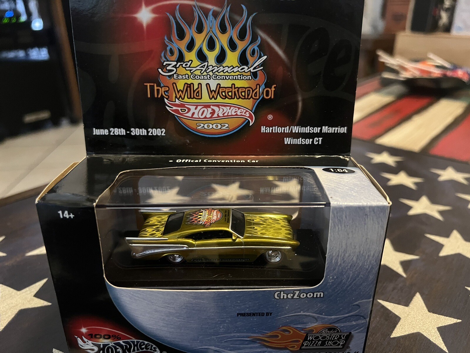 100% HOTWHEELS CHEZOOM 3RD WILD WEEKEND WINDSOR CT. 2002 CT. NEW SEALED ...