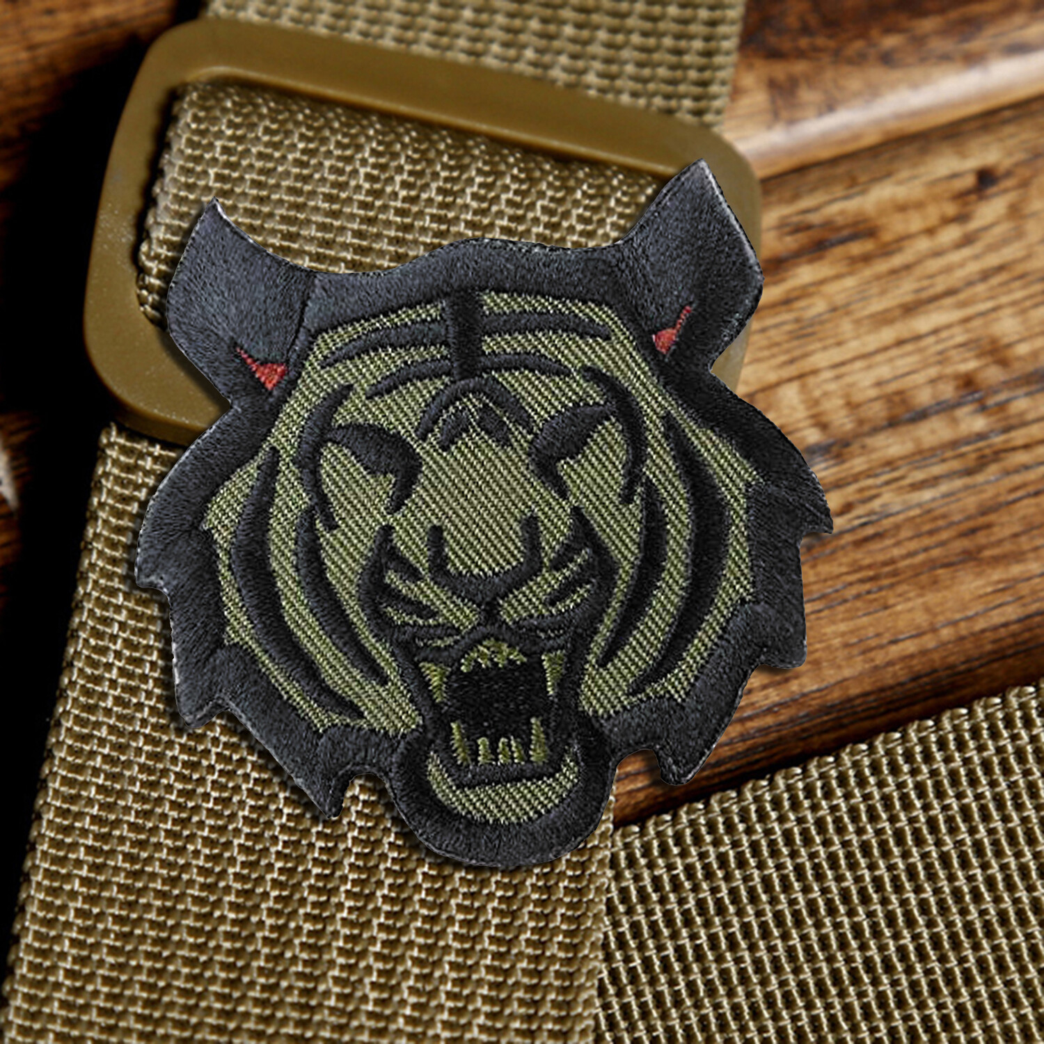 MORTHOME M Tiger Head Patch (Full Color) | eBay