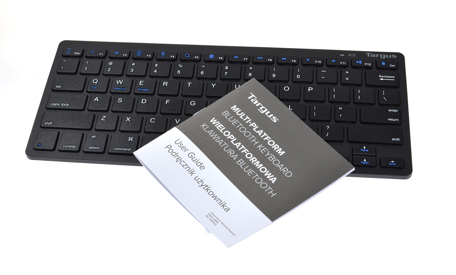 Bluetooth Wireless Keyboard Mac iOS Android Windows QWERTY Number Pad ...