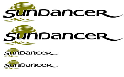 Kit of 4 SUNDANCER Sea Ray Boat Decals Graphic Kit | eBay