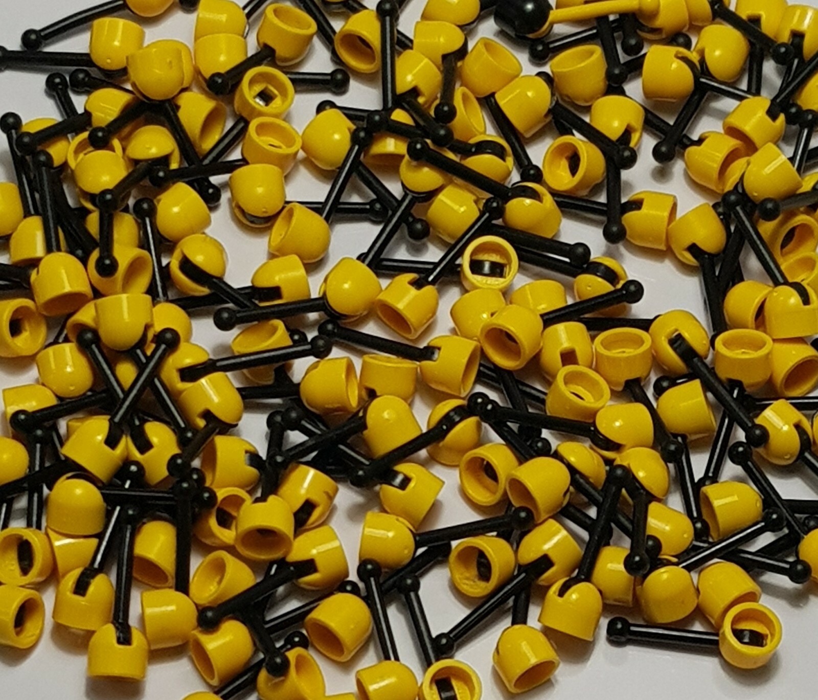 15x Lego® Classic Hebel kleiner Sockel rot gelb weiß blau 4592c02 Hebel ...