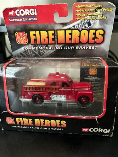 Corgi Fire Heroes 90043 Seagrave 70th Anniversary Fire Truck | eBay
