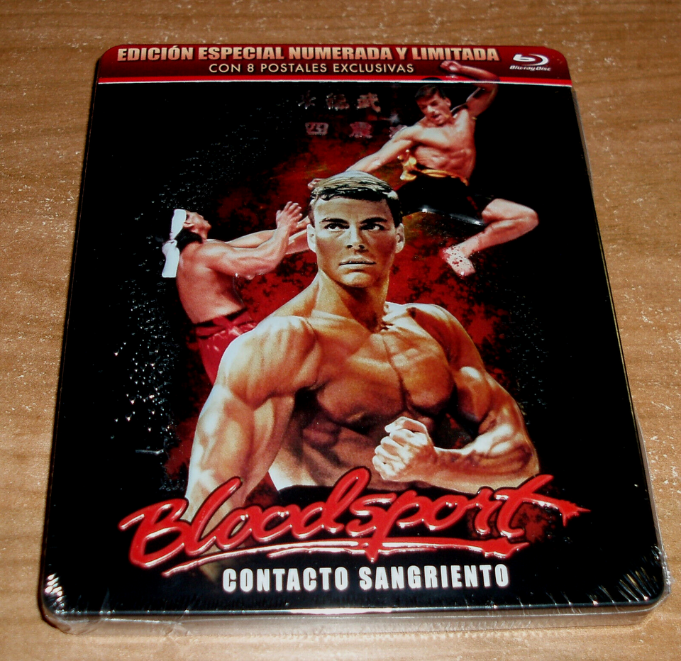 Contact Bloody (Bloodsport) Metal Relief Blu-ray Postcards New A-B-C ...