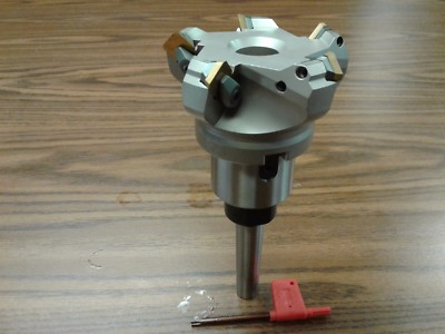 3" 45 degree indexable face shell mill w. MT2 Arbor, face milling ...