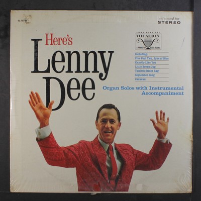 LENNY DEE: here's lenny dee VOCALION 12" LP 33 RPM Sealed | eBay