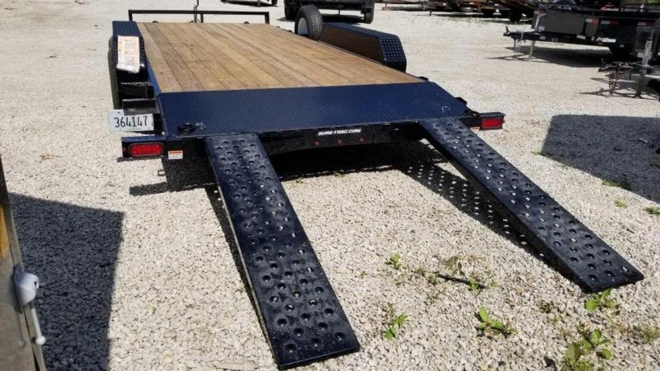 2020 Sure-Trac RENTAL #25 7x18 Open Deck Car Hauler | eBay