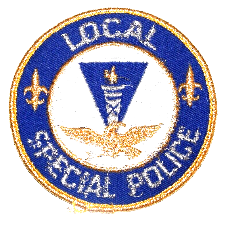 LOCAL – SPECIAL POLICE – GENERIC Sheriff or Police Patch TORCH FLEUR DE ...