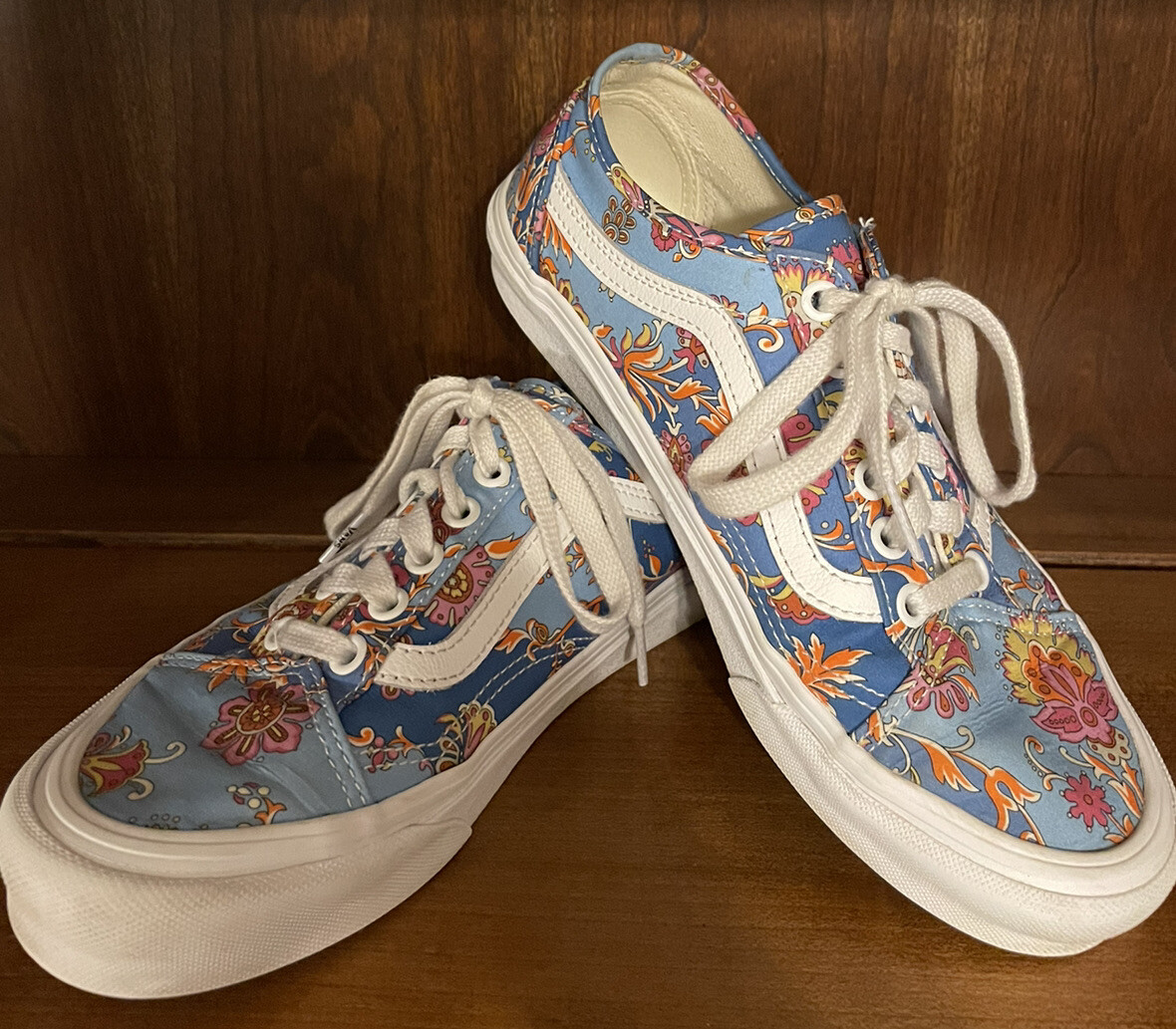 Vans Old Skool Tapered Liberty Fabric Floral Shoes VN… - Gem