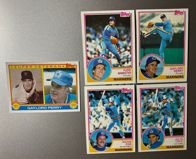 1983 Topps Baseball Seattle Mariners Team Set | eBay