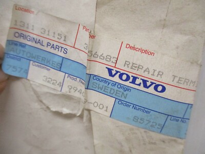 Genuine Volvo Repair Terminal 30656683 | eBay