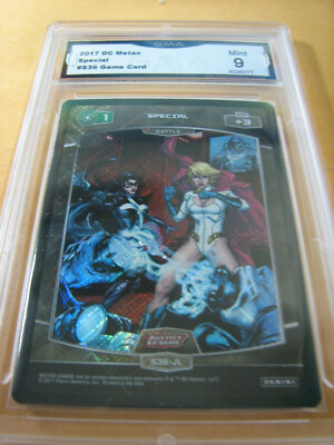 SPECIAL BATTLE 2017 DC METAX FOIL GAME CARD # S36 GRADED 9 L@@@K | eBay