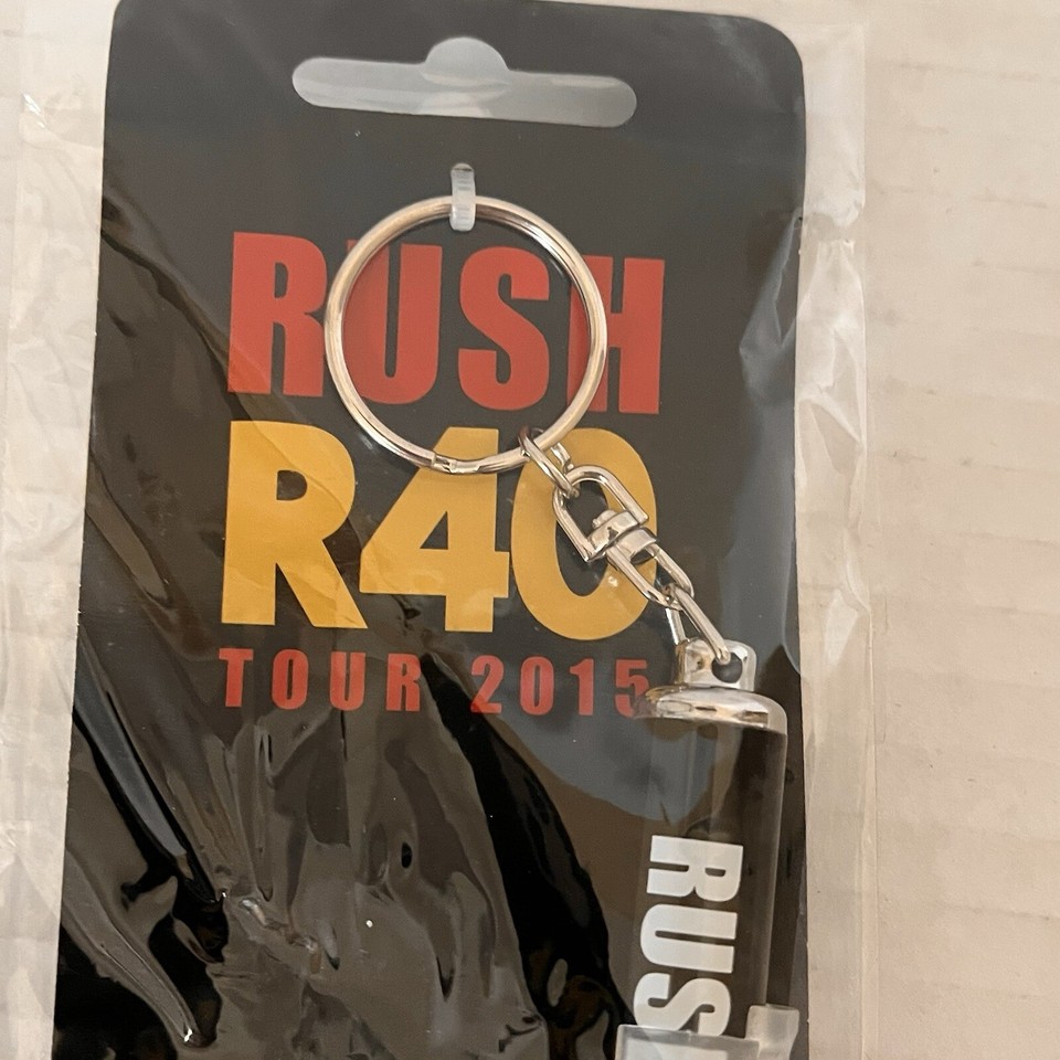 RUSH R40 Tour 2015 US Promo Projector Keychain On Card Starman ...