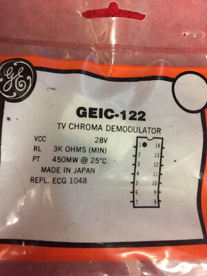 GEIC-122 TV CHROMA DEMODULATOR | eBay