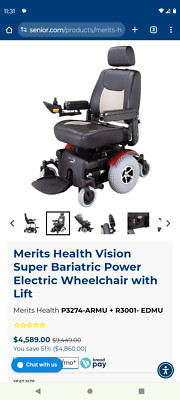 Merits electric wheelchair R3001-EDMU model | eBay