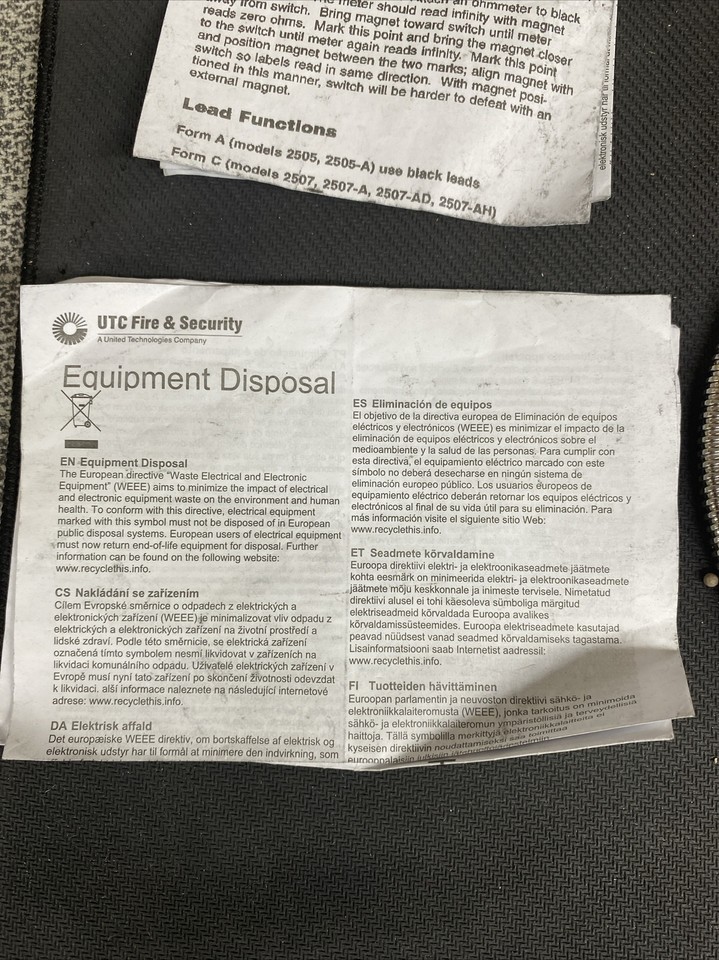 New Sentrol 2505A-L Surface Mount High Security Contact | eBay
