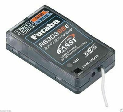 New Futaba R6303SBE S.Bus 2.4GHz Micro Receiver 10C 10CAG 10CHG ...