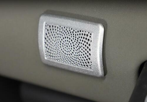 Silver For Land Rover Defender Steering Wheel Under Microphone Cover ...
