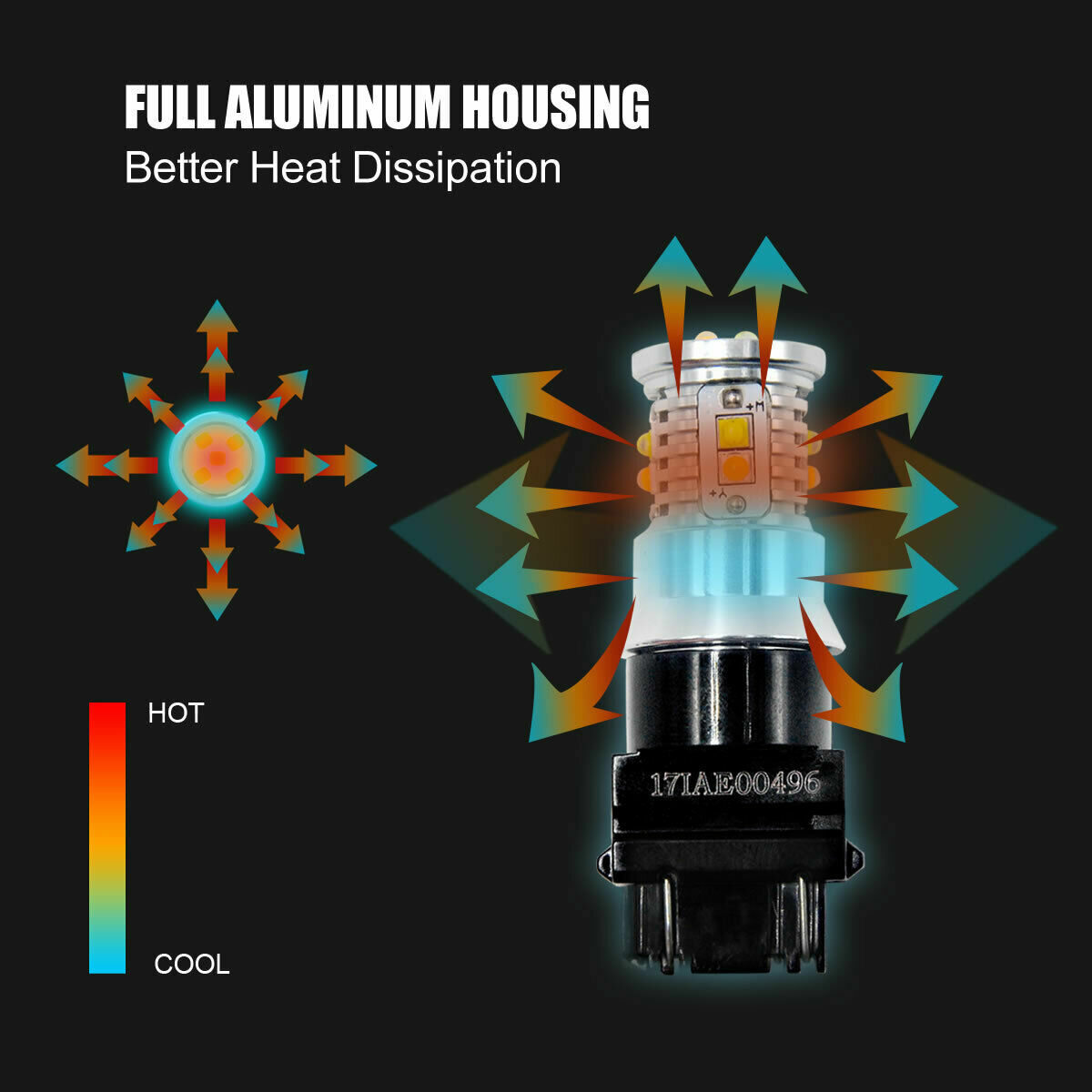 3157 Switchback LED Turn Signal Lights Bulb for Ford F-150 1990-2014 ...