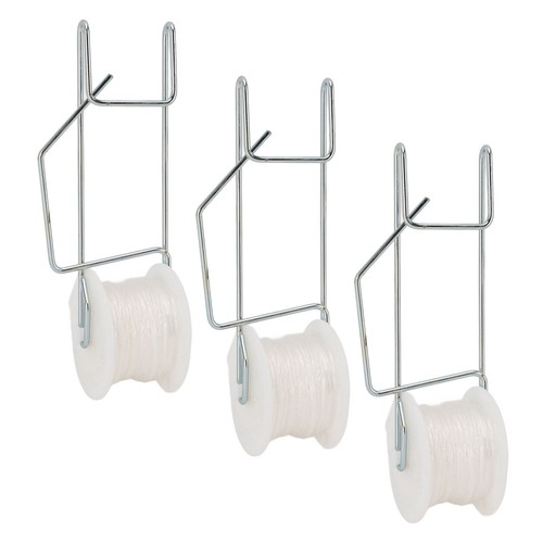 6Pcs Plant Roller Hooks With 49.2ft Twine Galvanizing Steel Wire Stable ...