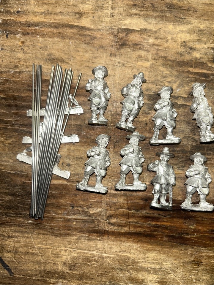 25mm Tin Antique Cowboys for Tabletop War Game TTRPG Miniatures | eBay