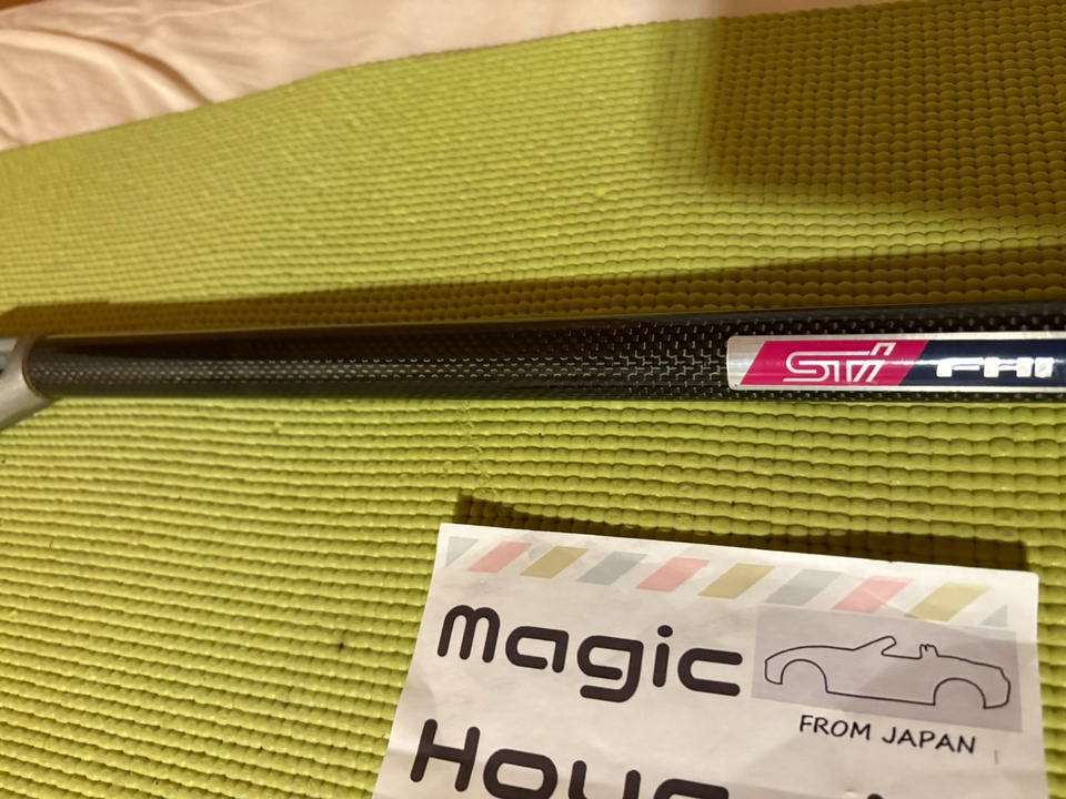 SUBARU GC8 GF8 IMPREZA WRX STi CARBON FRONT STRUT TOWER BAR BRACE JDM ...