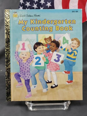 My Kindergarten Counting Book #301-68 A Little Golden Book 1995 FREE ...