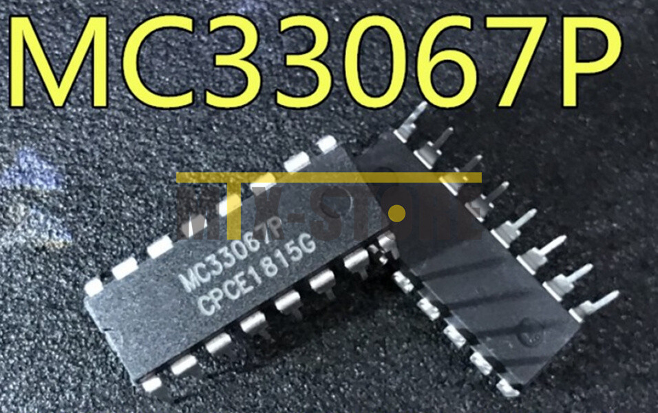 5PCS MC33067P DIP-16 High Performance Resonant Mode Controllers new | eBay