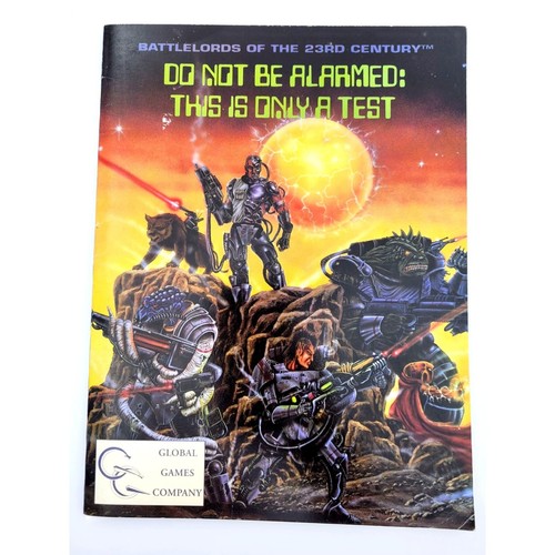 Battlelords of the 23rd Century RPG This Is Only A Test 1st Printing ...