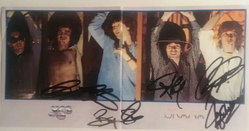 YES DRAMA Signed by5 ALAN WHITE, STEVE HOWE Geoff Downes++ AUTOGRAPHED ...
